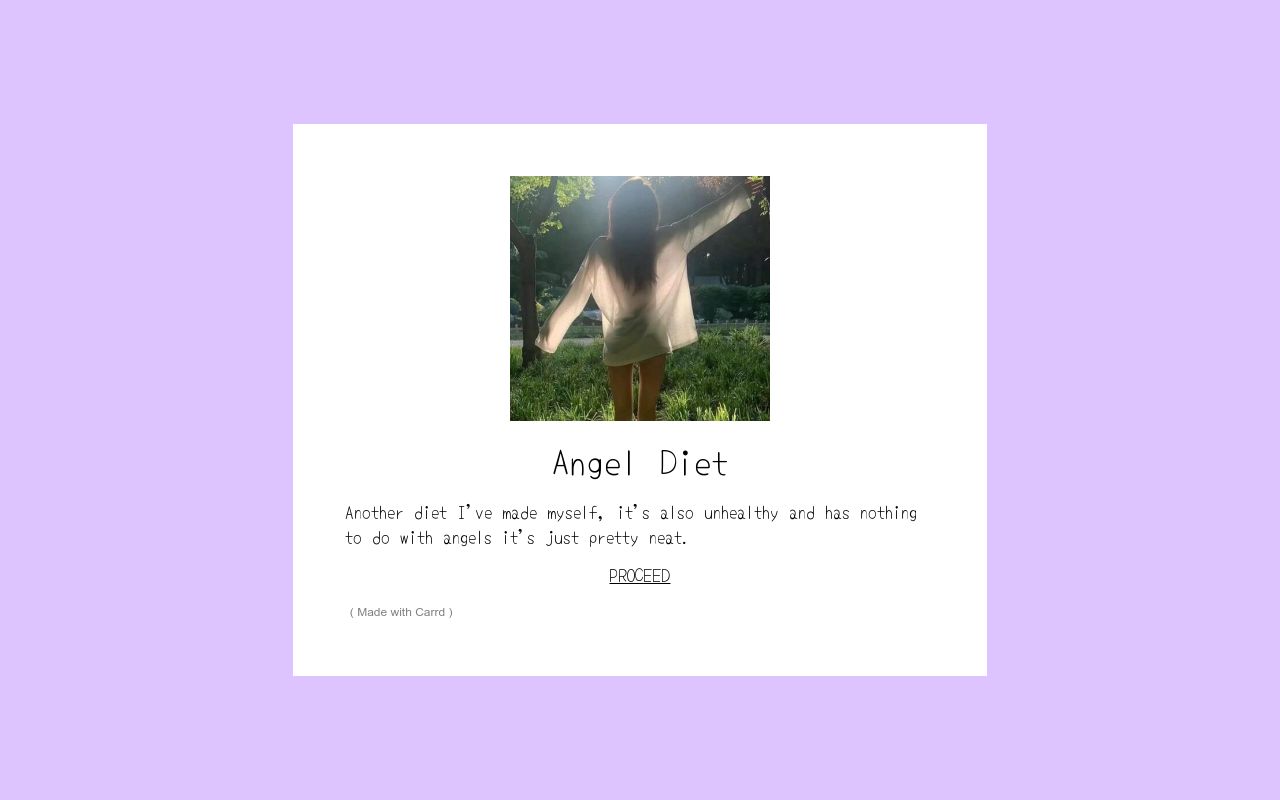 Angel Diet